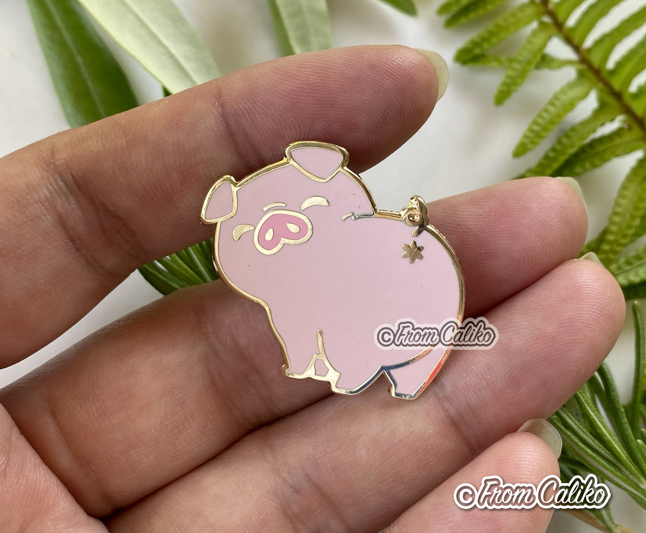 Pig Butt Hard Enamel Pin - Etsy Canada