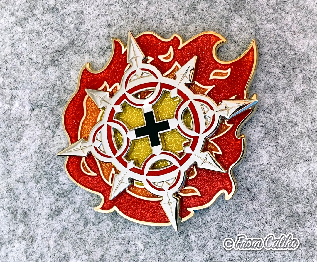 Kingdom Hearts Pin - Spinning Axel Chakram Enamel Pin Spinner - Etsy Canada