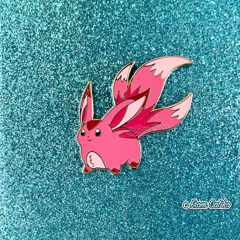 Final Fantasy XIV Enamel Pins FFXIV Carbuncle Glow in the | Etsy