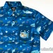 Ocean Fish Button up Shirt - Etsy