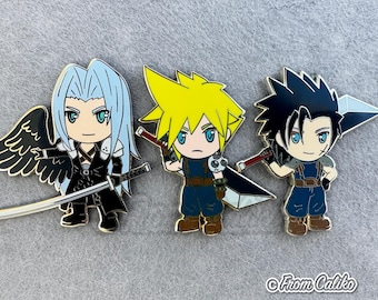 Final Fantasy 7 Meteor Enamel Pin - Etsy