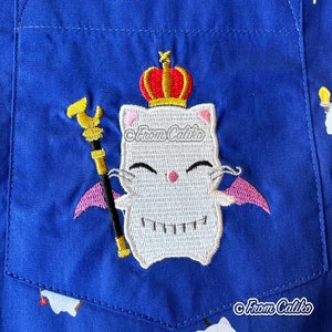 Good King Moggle Mog Moogle Button up Shirt - Etsy