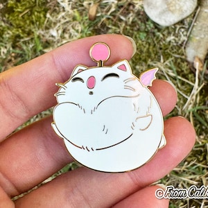 Final Fantasy Fat Moogle Enamel Pin - Etsy