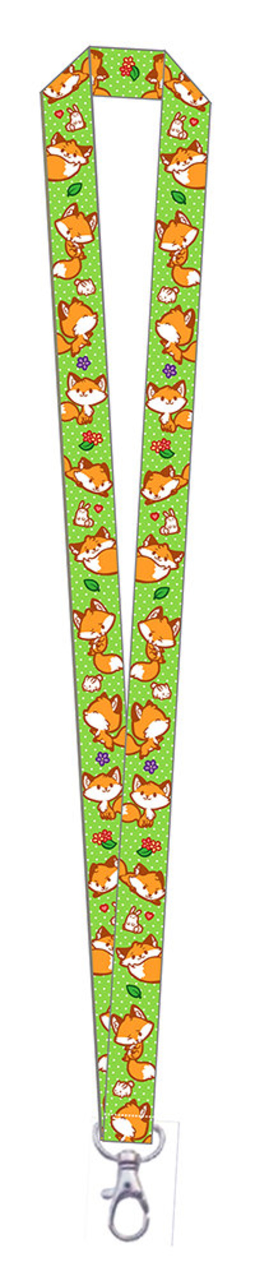 Adorable Fox Lanyard - Etsy