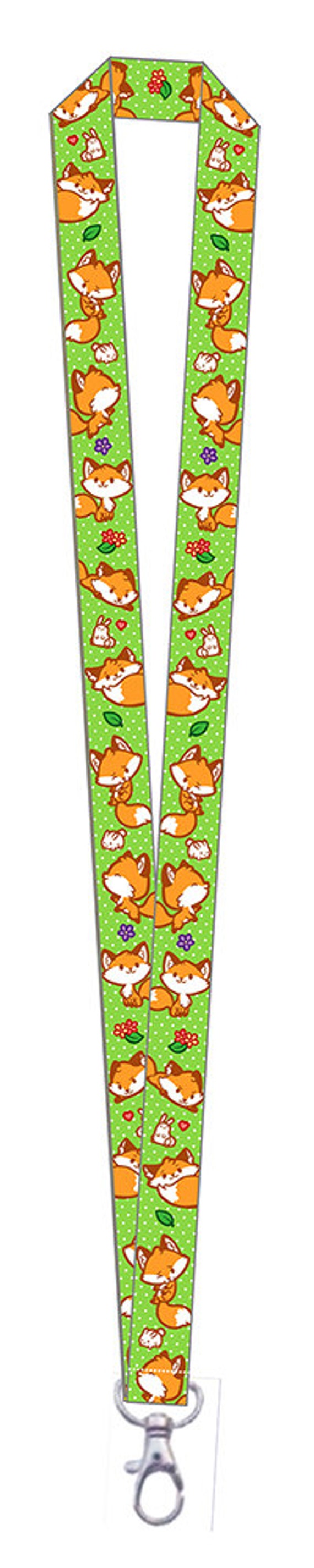 Adorable Fox Lanyard - Etsy