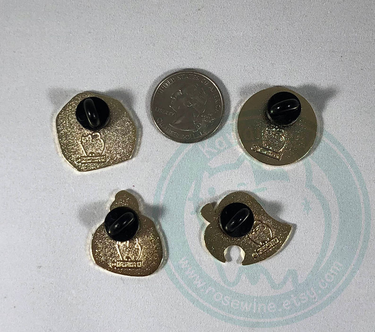 Animal Forest Items Enamel Pin Set | Etsy