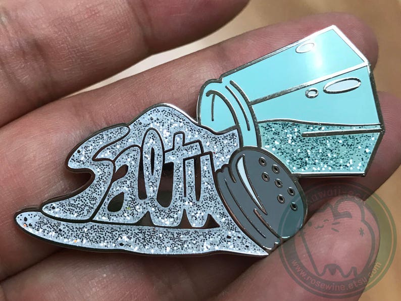 Salty Gamer 2 Hard Enamel Pin - Etsy