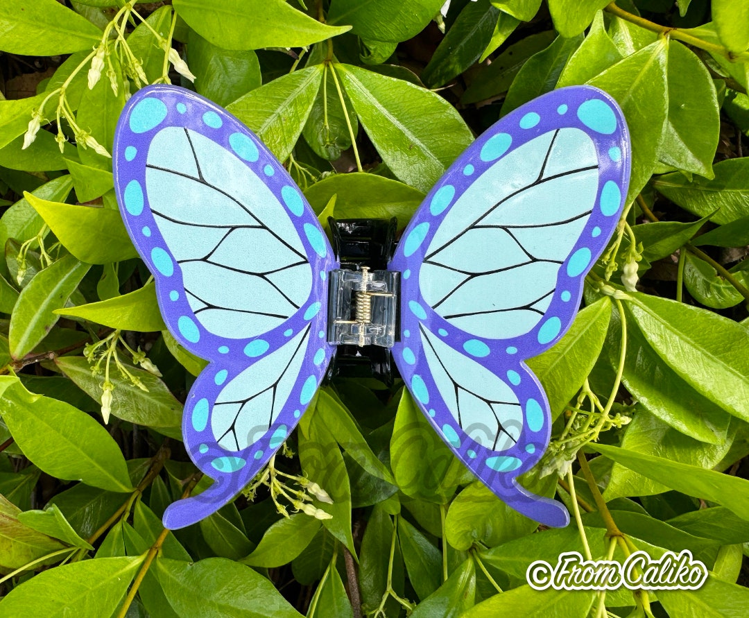 Anime Insect Hashira Butterfly Hair Claw - Etsy
