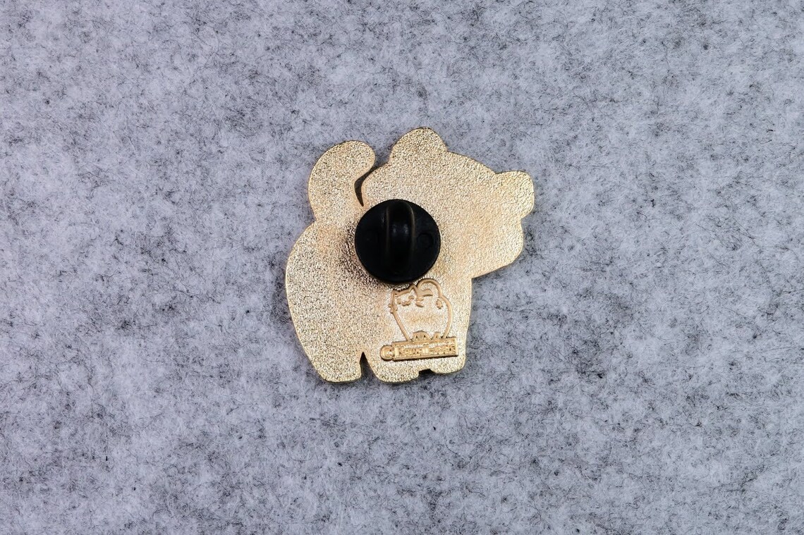 Tiger Butt Hard Enamel Pin - Etsy