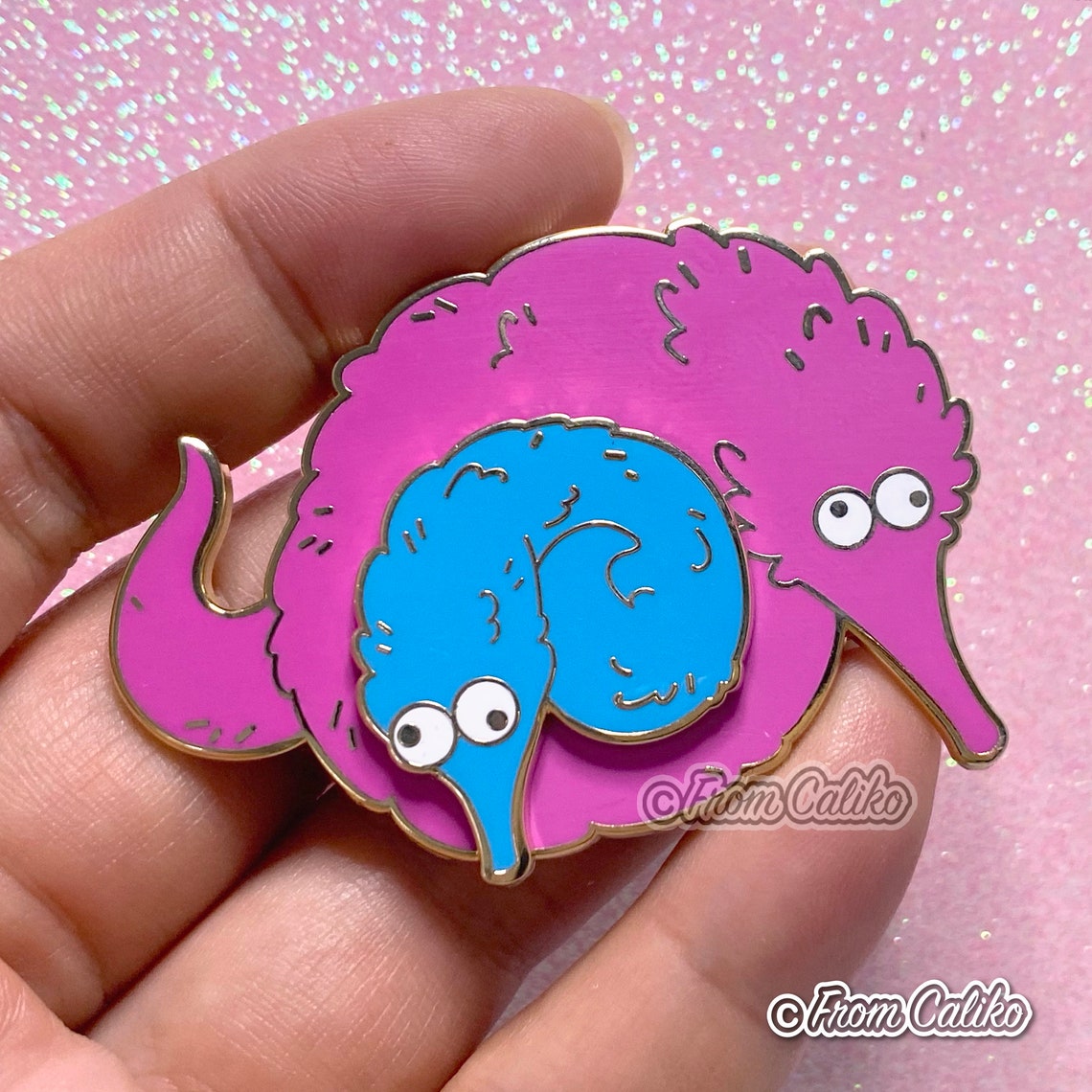 Mama Worm on A String Pin Hard Enamel Pin Momma - Etsy