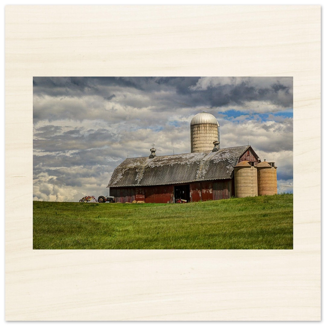 Rustic Barn Wall Art – Vintage Farmhouse Photography Print, Country ...