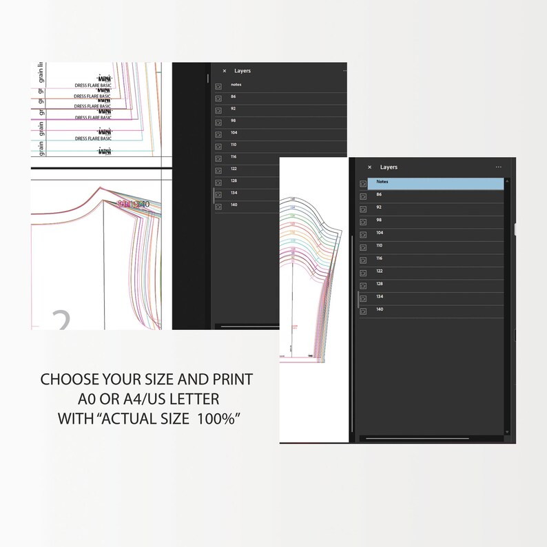 Girls Dress Ruffle Sewing Pattern PDF | Beginner Friendly | Sizes 1-10y ...