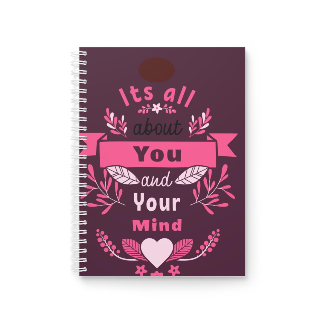 Motivational Spiral Notebook, Self-discovery Journal, Mental Clarity ...