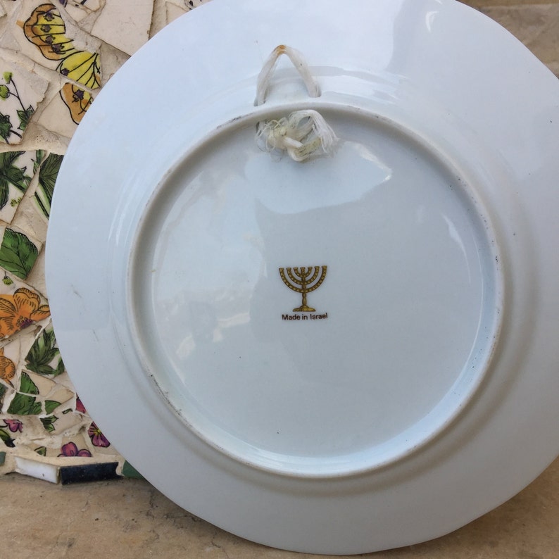 Shabbat Vintage Ceramic Plate Made in Israel Collectibles Wall - Etsy ...