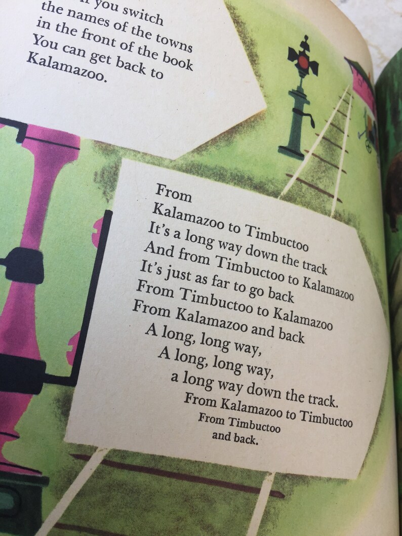 A Giant Little Golden Book Train Stories Books in One 1958 | Etsy