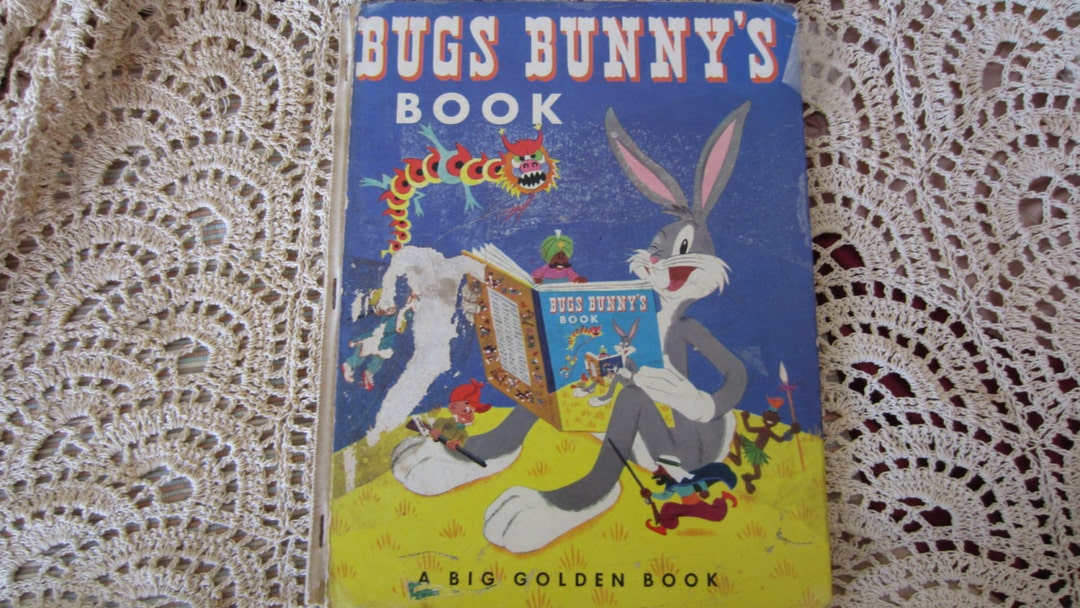 Bugs Bunny's Book A Big Golden Book 1951 - Etsy