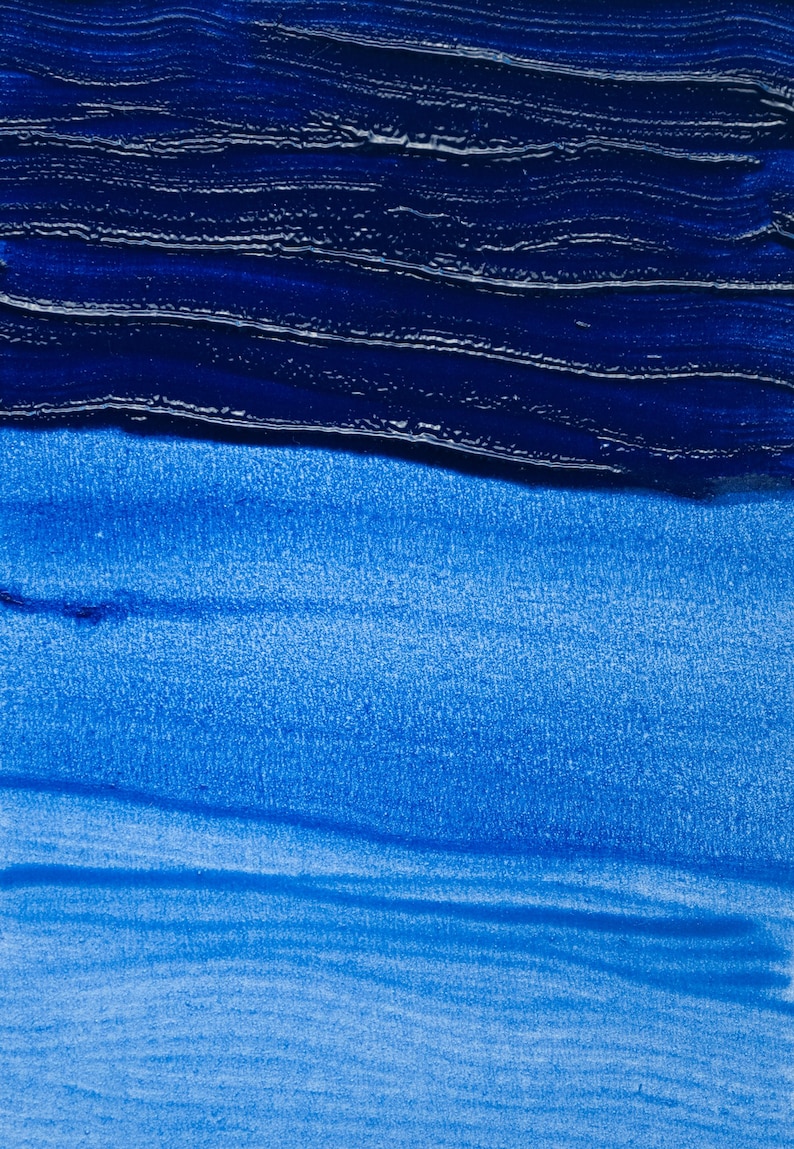 Lapis Blue Oil Paint | Handmade, Natural, Single Mineral Pigment - Etsy