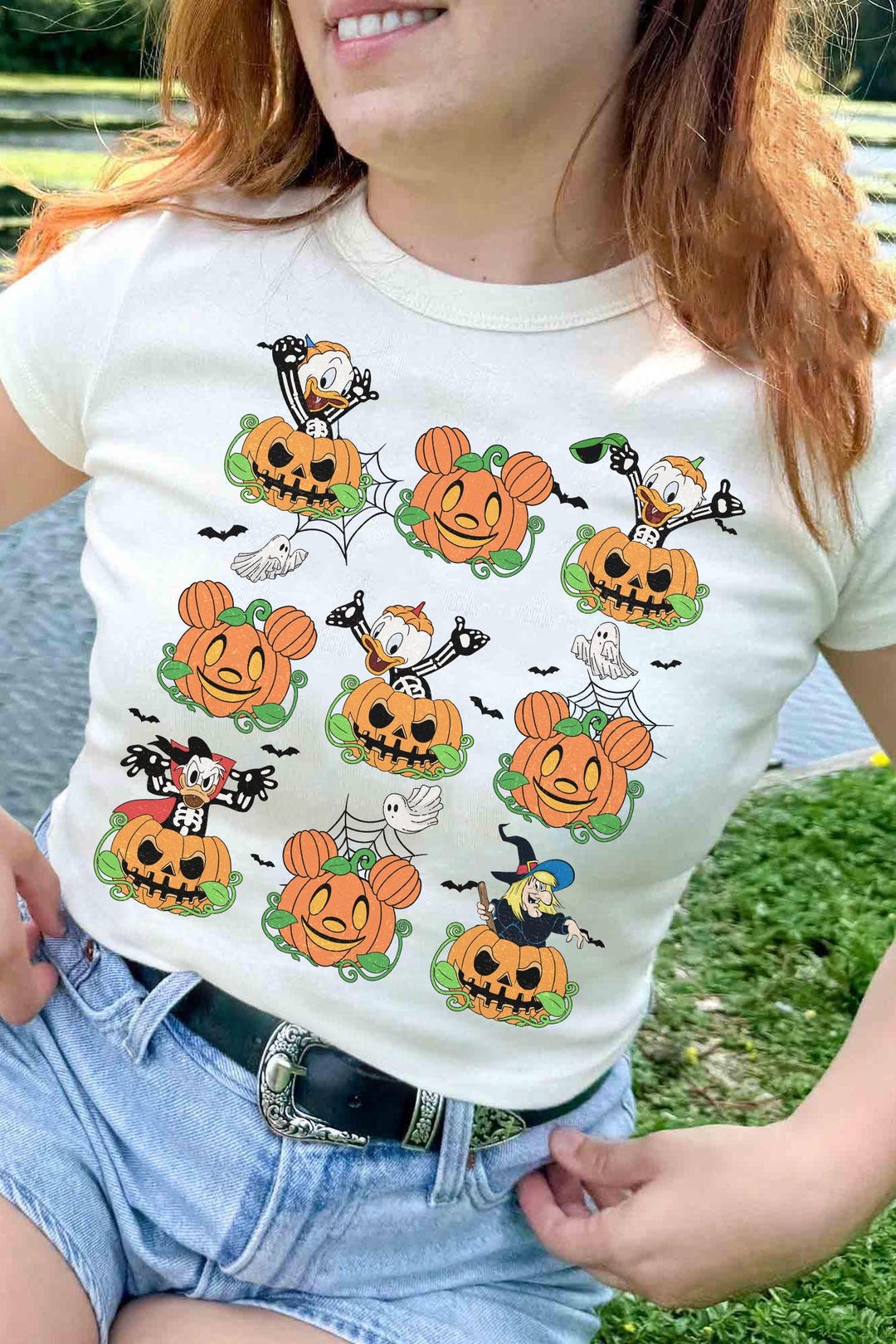Disney Ducktales Trick or Treat Shirt, Huey Dewey Louie Witch Hazel T ...