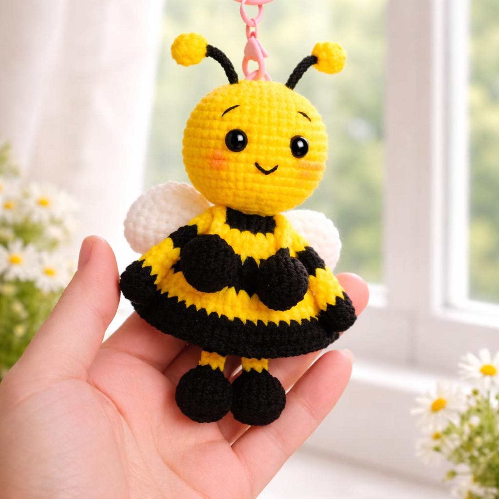 Fluffy Bee Amigurumi Pattern, Tiny Baby Bee Crochet, Adorable Chick ...