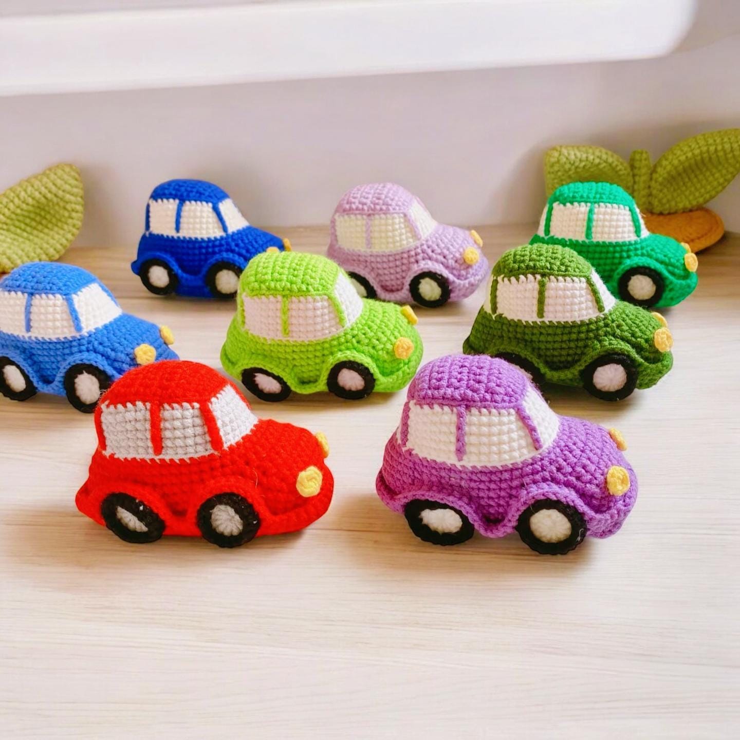 Race Car Crochet Pattern, Race Car Amigurumi Pattern, Car Toy Crochet ...