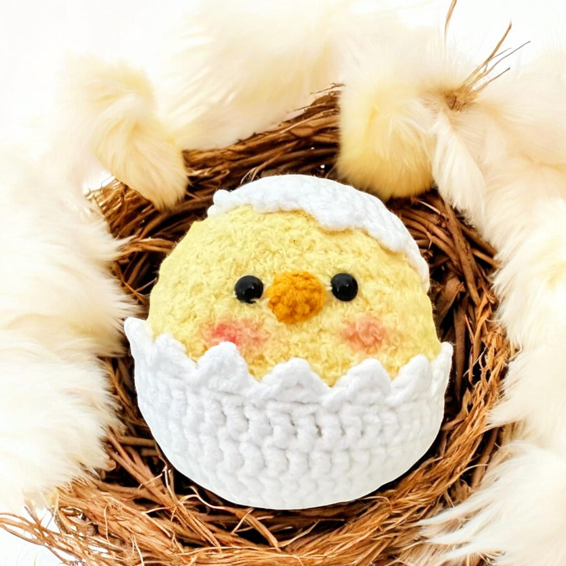 Baby Chick Crochet Pattern, Crochet Chicken Pattern, Cute Easter ...