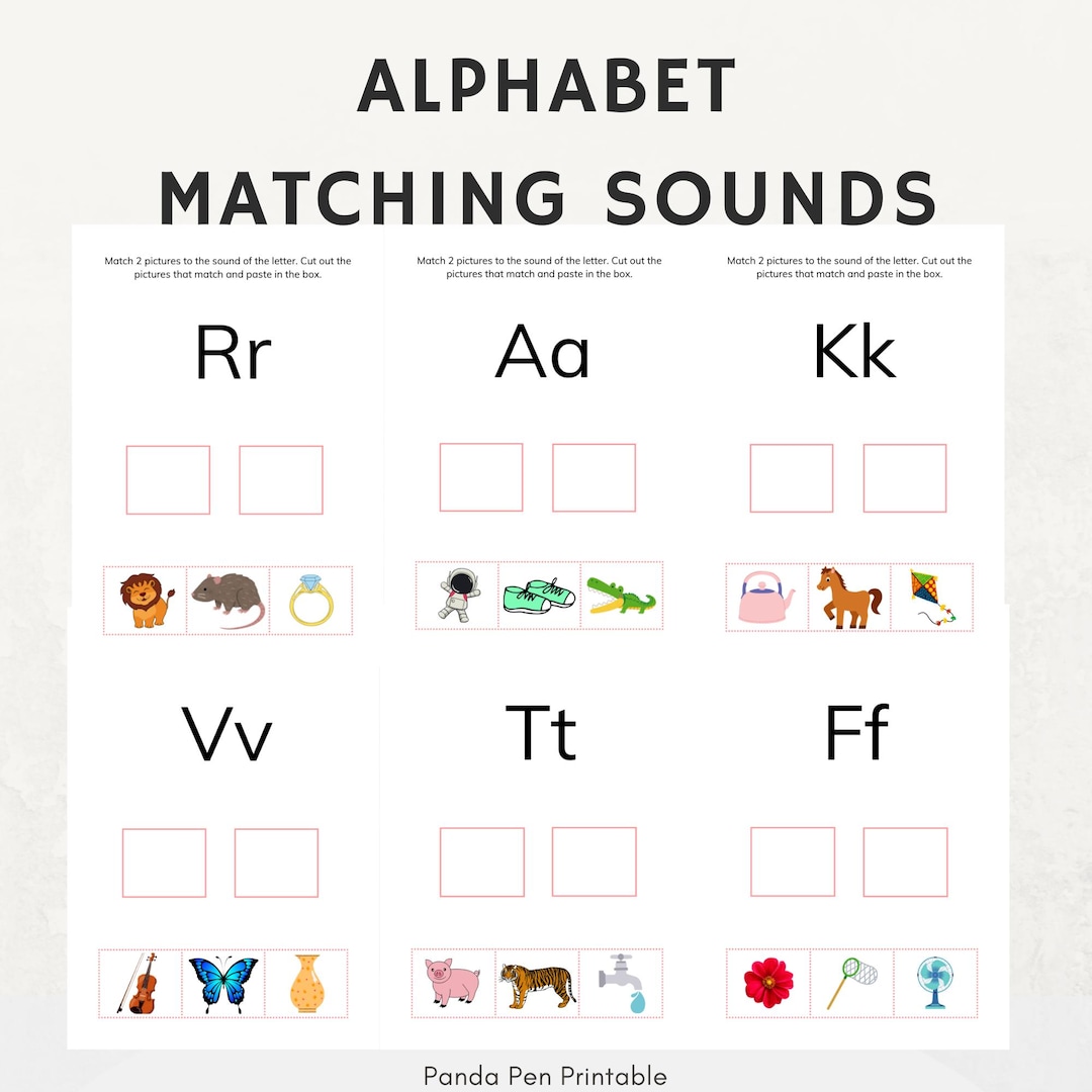 Beginning Sounds, Alphabet, Preschool Letter Sounds, Preschool Alphabet ...
