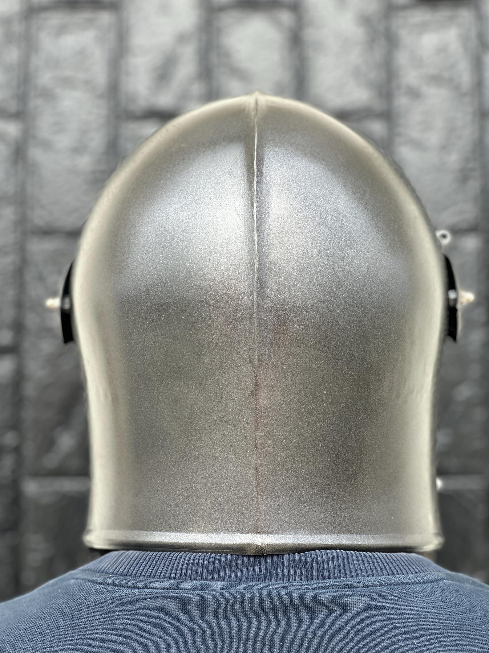 Medieval Barbuta Helmet Steel Knight Armor Costume LARP, Cosplay ...