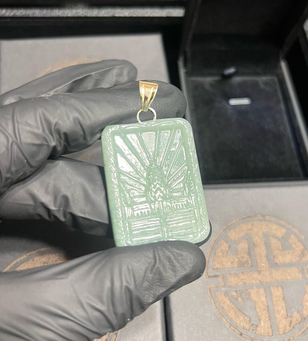 Cambodian Angkor Wat Jade Pendant - Etsy