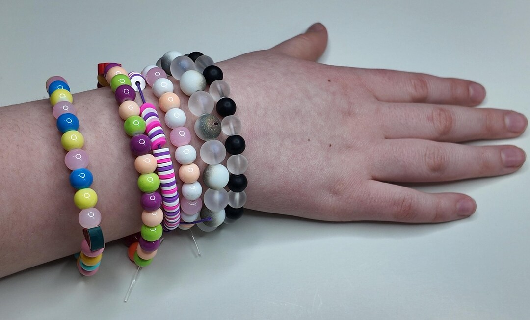 Custom Beaded Bracelets - Etsy