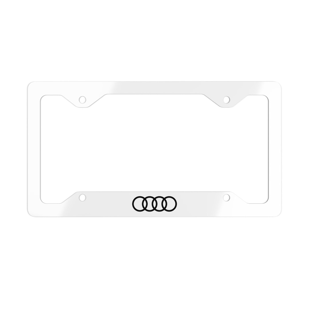 Audi License Plate Frame - Etsy