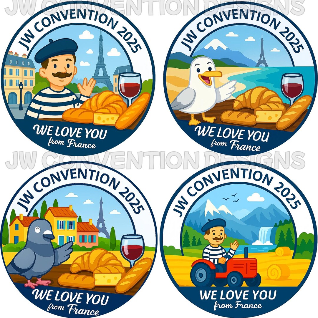 JW Gifts 2025 France Logo - We Love You - Regional Assembly for ...