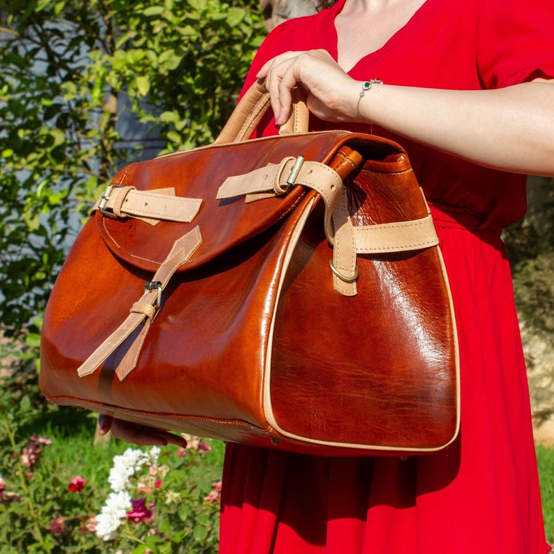 Vintage Doctor Travel Bag - Etsy