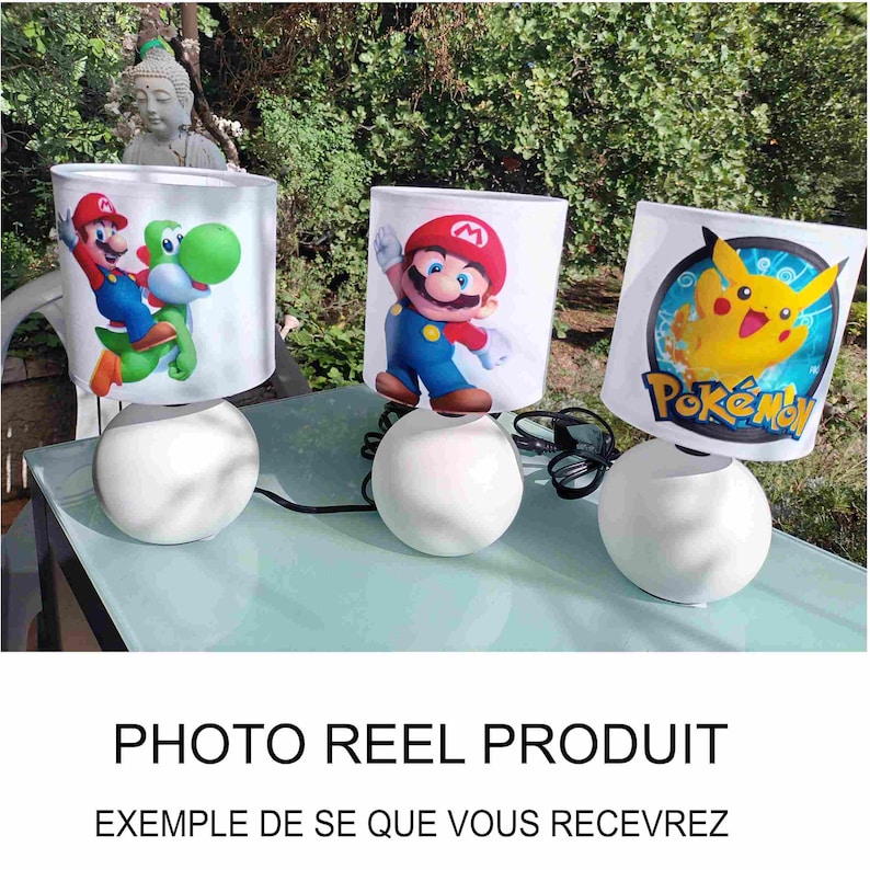 BB ANGELL Spider-man Bedside Lamp, Made in France, Ceramic Base ...