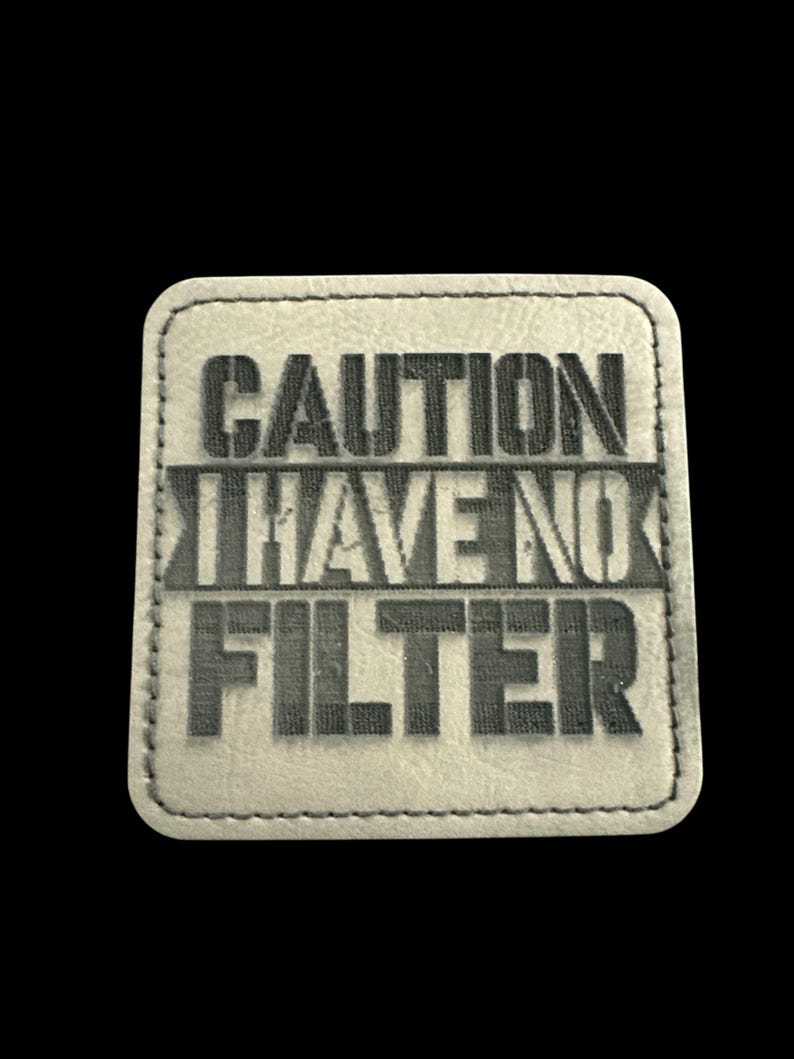 Leather Laser Engraved Hat Patches - Etsy