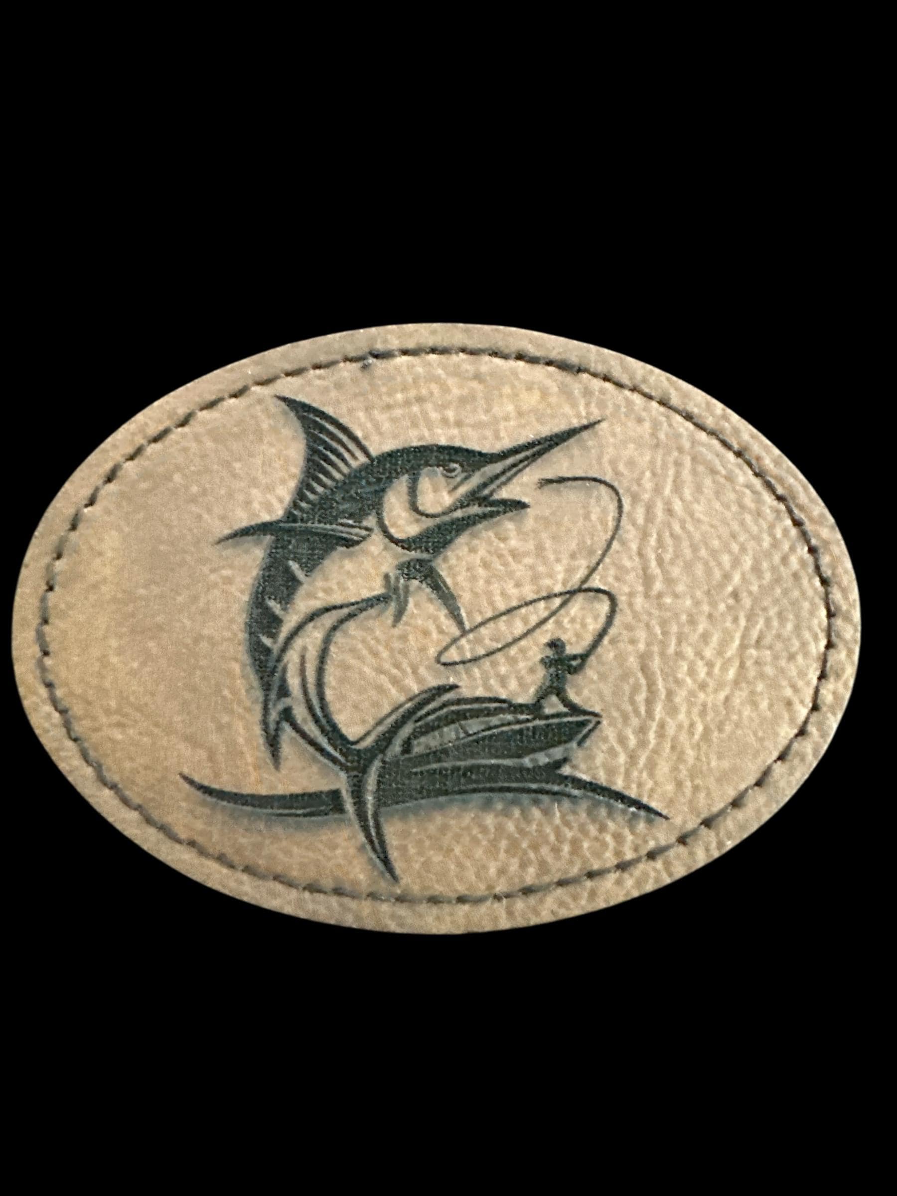 Leather Laser Engraved Hat Patches - Etsy