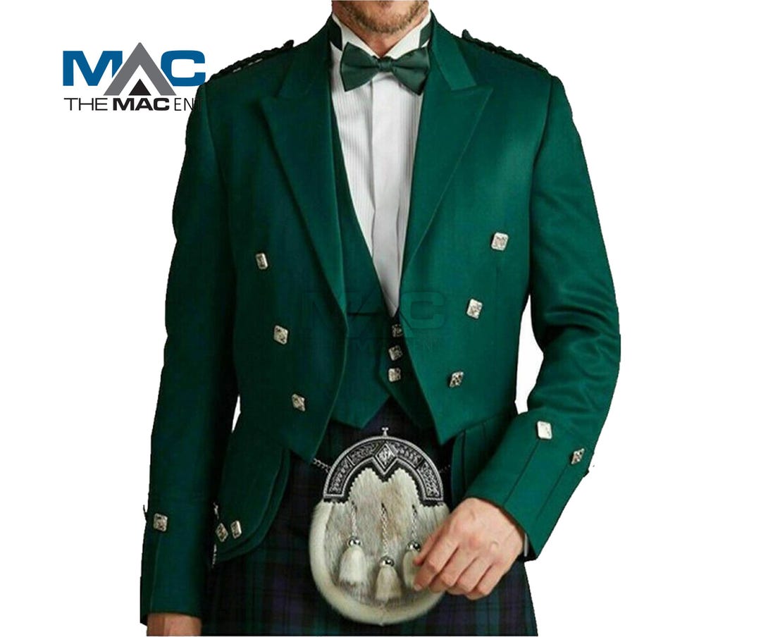 Custom Made Highland Wedding Kilts Jackets | Scottish Regulation ...