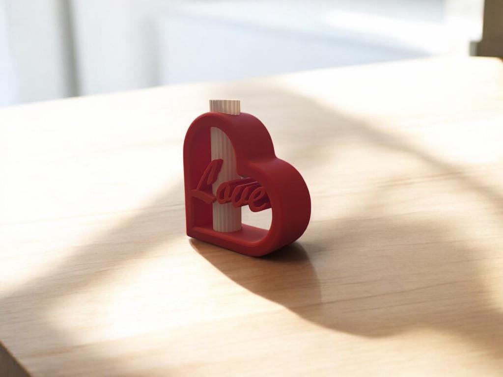 Heart-shaped Love Vase – Elegant 3D Printed Design - Etsy