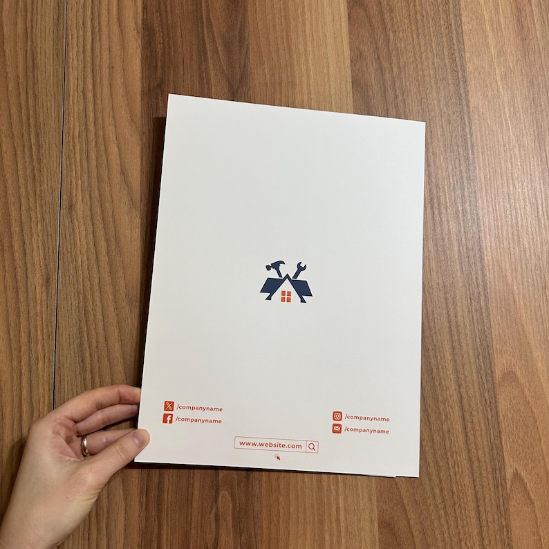 Economy Custom Presentation Folder, Print Custom Folders, Custom Design ...