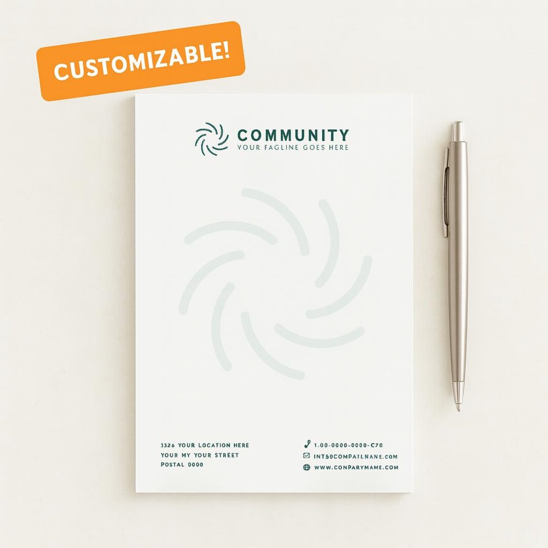 Customizable Logo Notepads, Custom Marketing Stationery, Real Estate ...