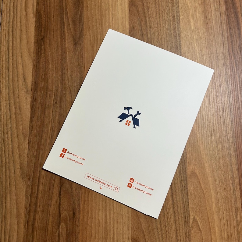 Economy Custom Presentation Folder, Print Custom Folders, Custom Design ...