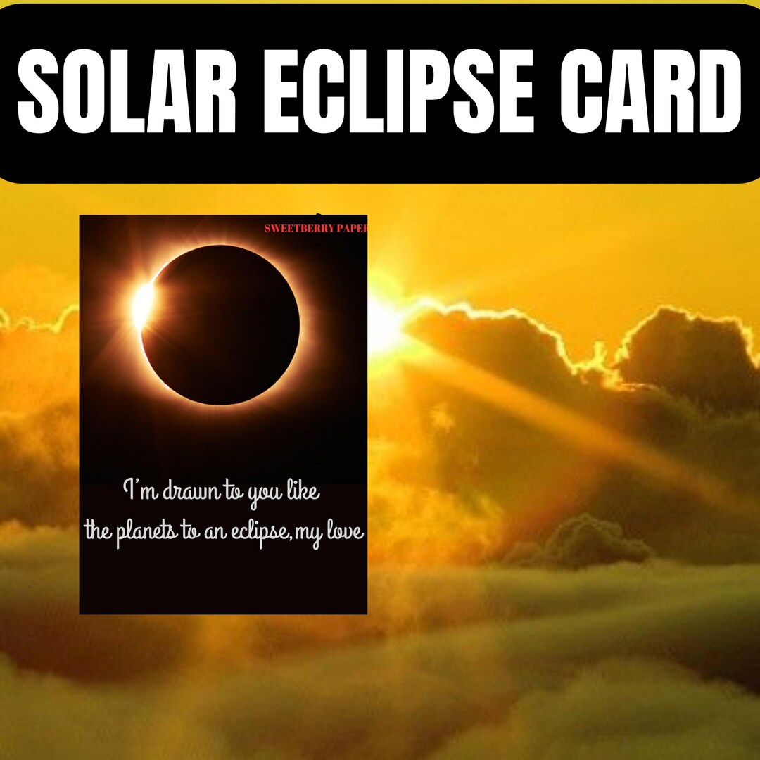 Solar Eclipse Love Card - A Special Card for Your Partner & Loved Ones ...