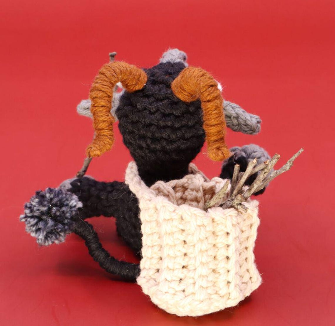 Krampus Amigurumi Crochet Pattern - Etsy
