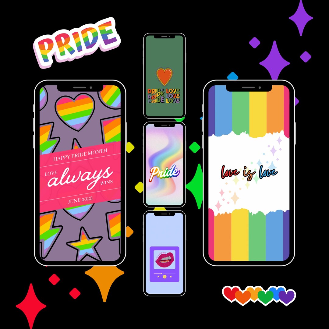 Five Pride Wallpapers - Etsy