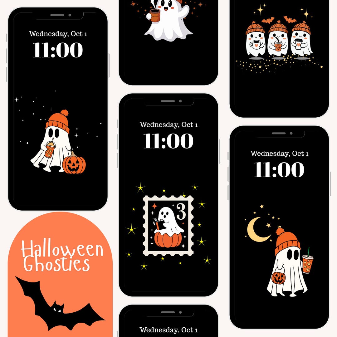 5 HD Ghost Phone Wallpapers – Spooky Aesthetic Backgrounds - Etsy