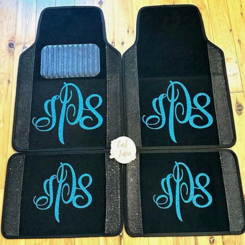 Monogrammed Car Mat - Etsy