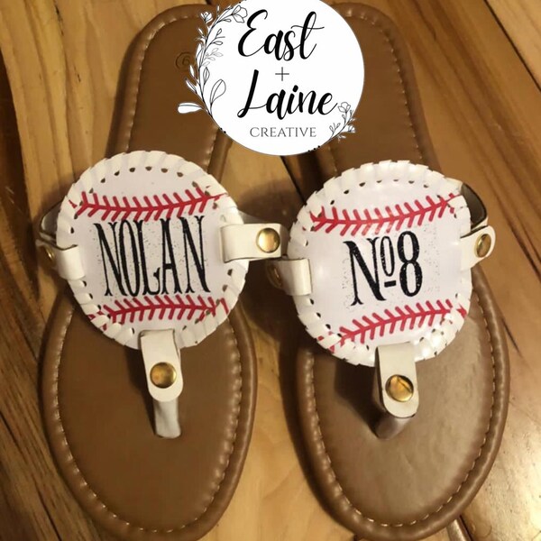 Baseball Sandals - Etsy