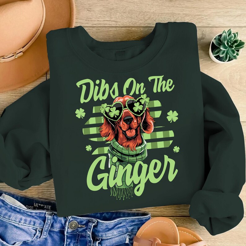 Dibs on the Ginger Svg, Png, Ai, Eps ,st Patrick's Day Png Redhead ...