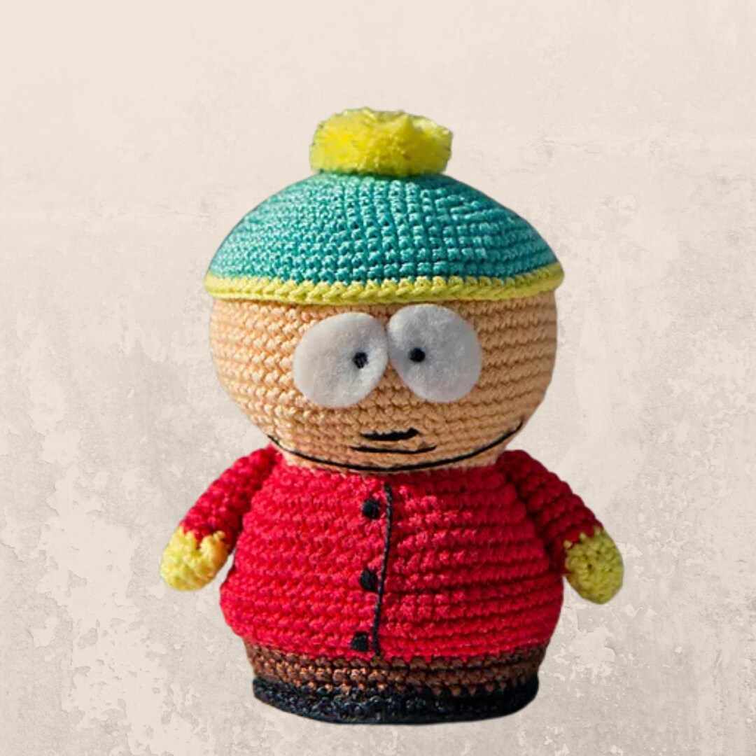 Crochet Amigurumi Eric Cartman Crochet Pattern - South Park Inspired ...