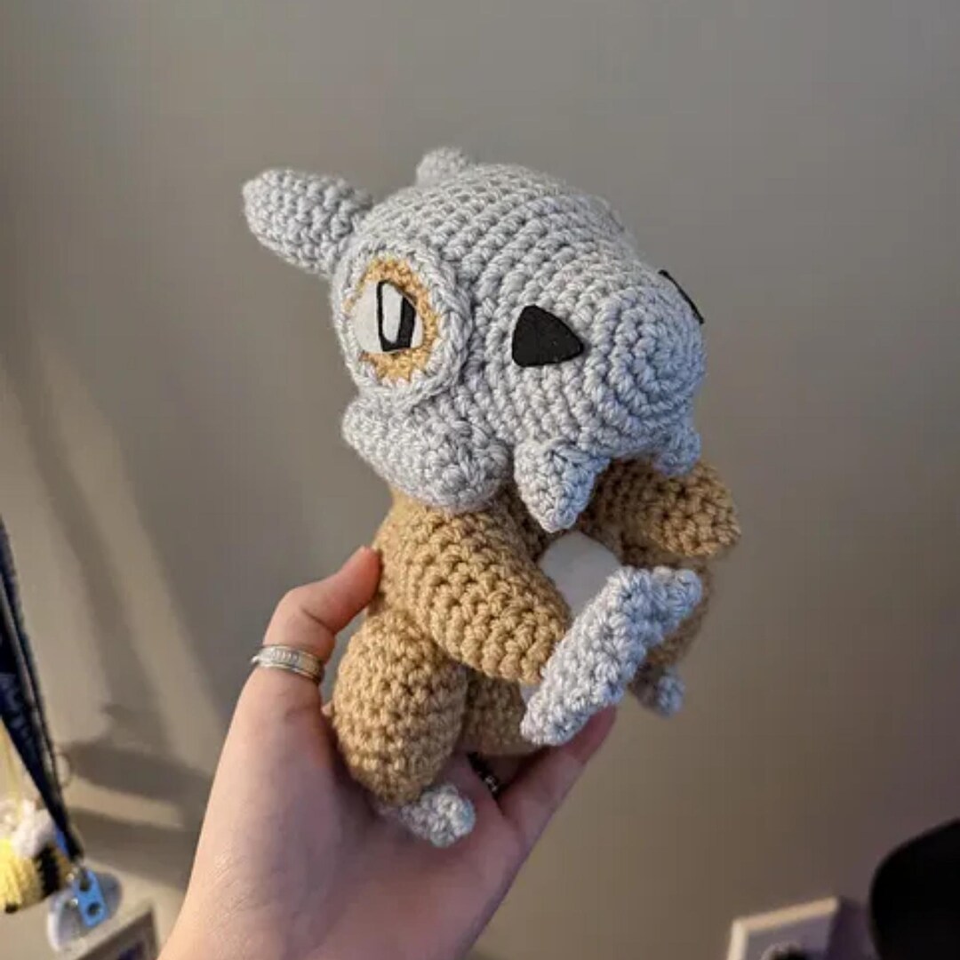 Cubone Amigurumi Crochet Pattern - Cute Pokémon Plush DIY - PDF Digital ...