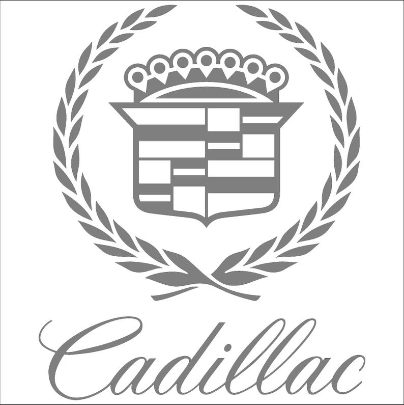 Cadillac Logo - Etsy